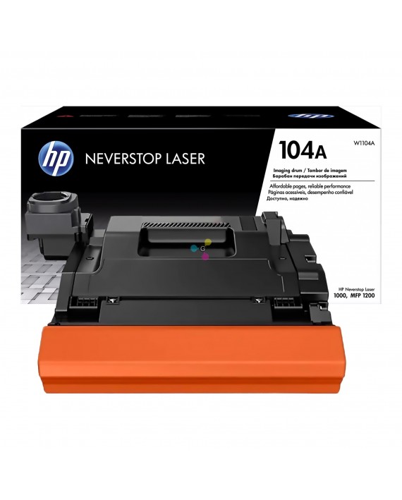 Unidad de drum 104A W1104A Impresoras HP Neverstop Laser 1000 1001 1020 ...